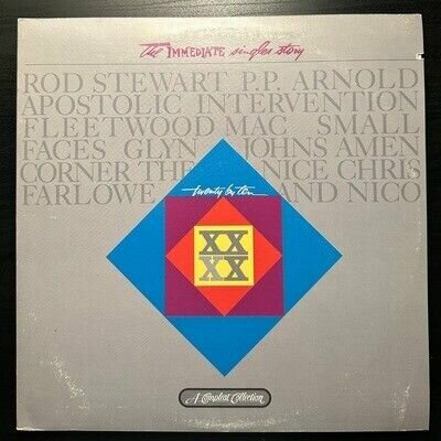 Виниловая пластинка The Immediate Singles Story/20 X 10 - A Compleat Collection 2LP (США 1985г.)