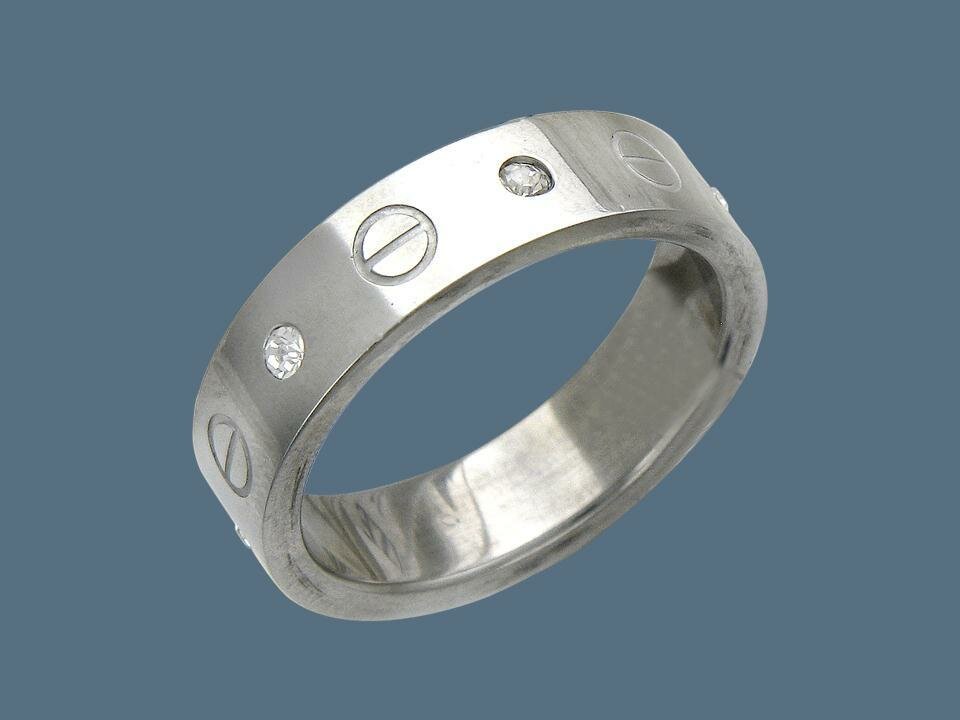 Кольцо, фианит