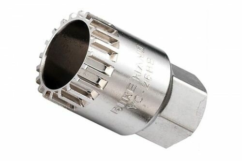Съёмник картриджей shimano (ось каретки) bike hand yc-26bb