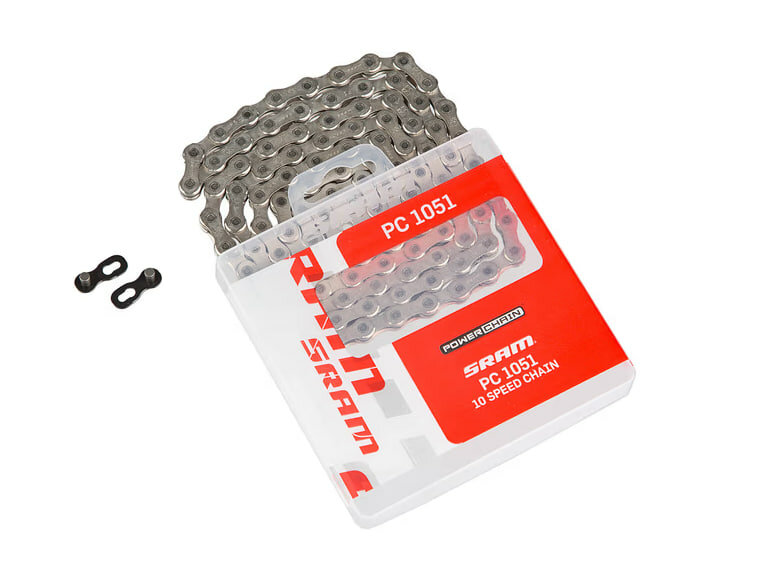 Цепь SRAM PowerLock PC-1051, антикоррозийная, 114 звеньев, 277 г, 10 скоростей