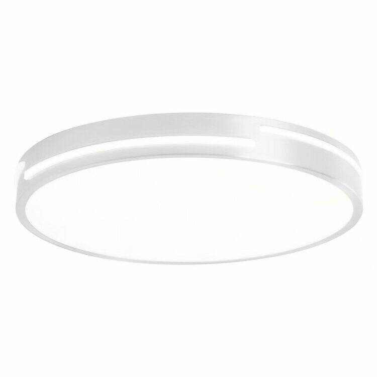 Светильник потолочный белый LED 60 Вт MD20817 Люстра потолочная круглая 60см для гостинной, спальни, коридора и кухни Blesslight