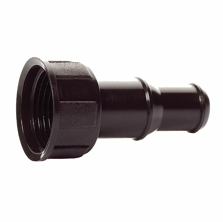 Штуцер для шлангов 1,2" 15 мм - 3/4" 20 мм пластик внутренняя резьба