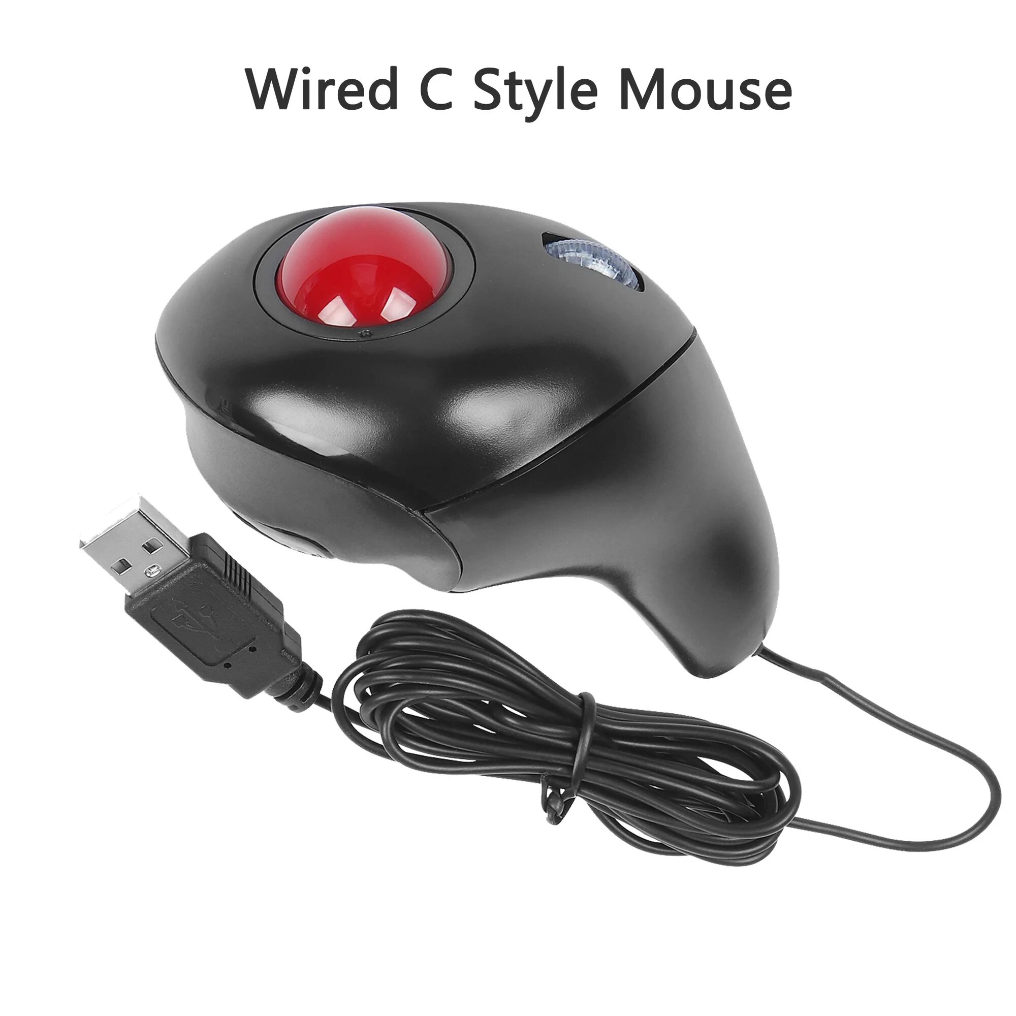 Беспроводная трекбольная мышь CHYI Wired C Style