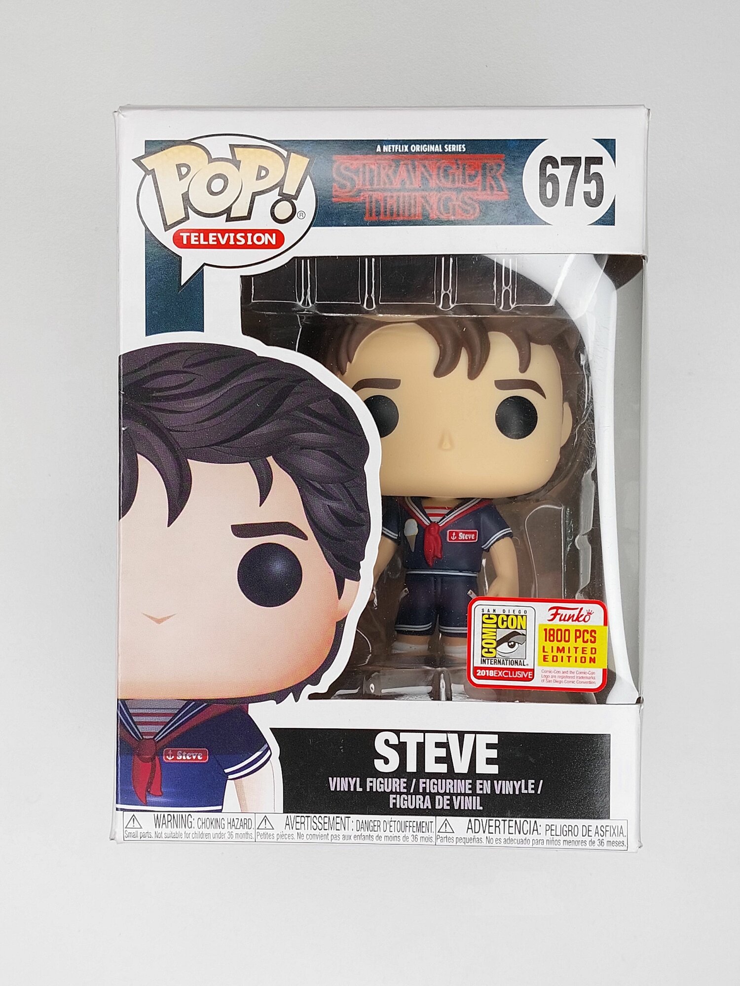 Фигурка Стив Steve в форме из сериала Очень странные дела Stranger Things 675