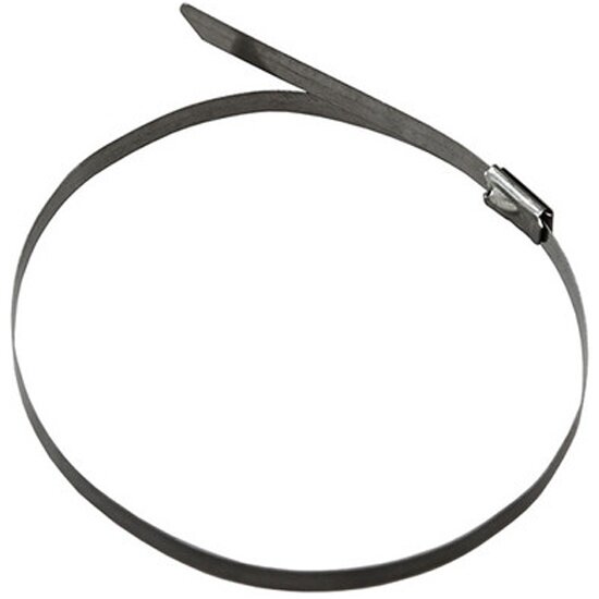 Хомут-стяжка стальной Rexant 200x4.6 мм, 100 шт.