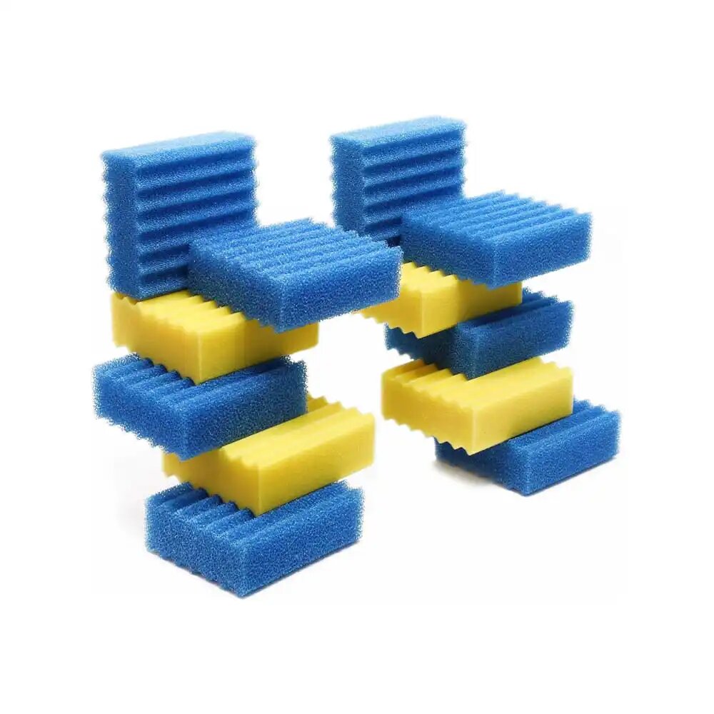 Фильтровальные губки SunSun CBF-200T/350/350B/350C/550, 4x Yellow,