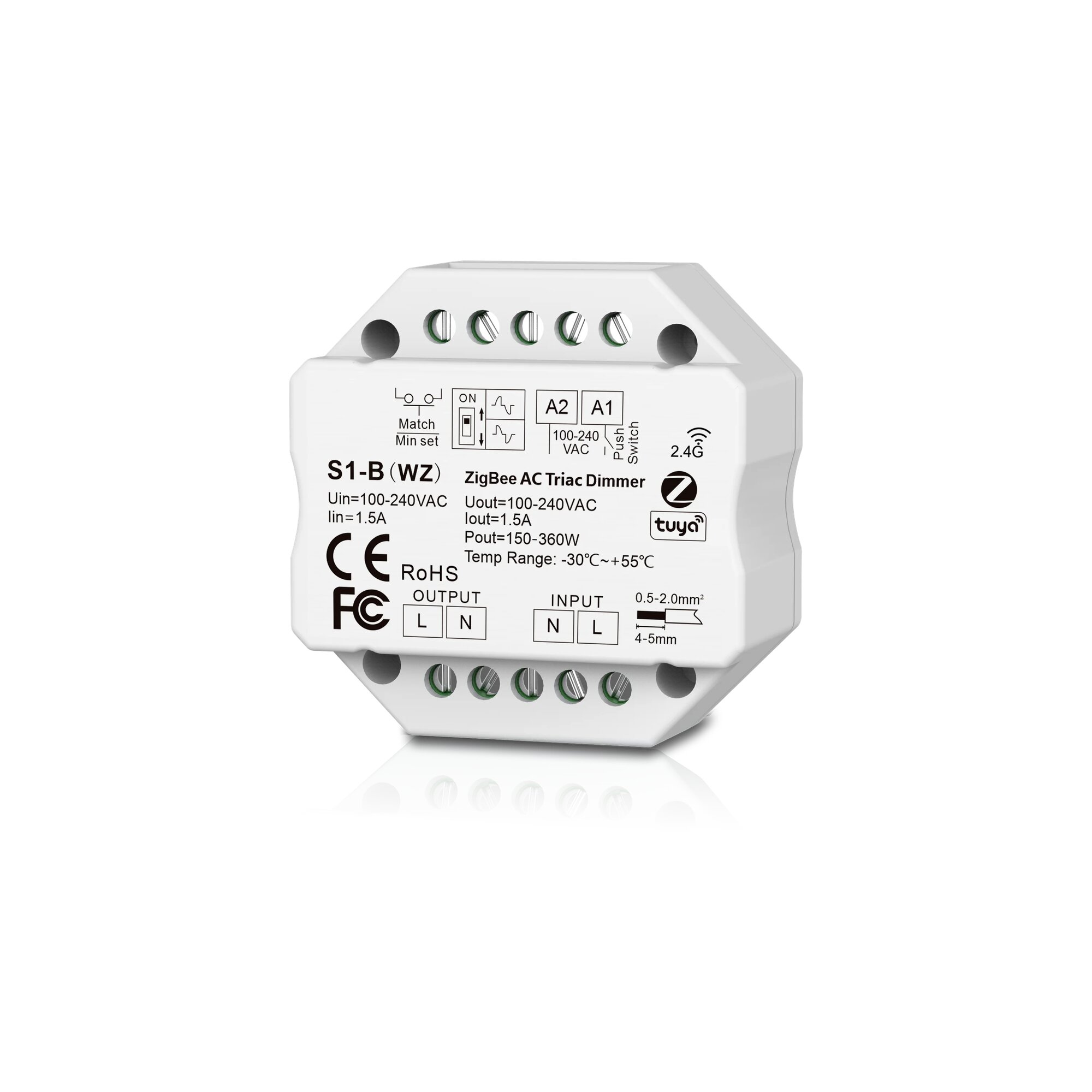 Tuya ZigBee диммер S1-B S1-B(WZ) only