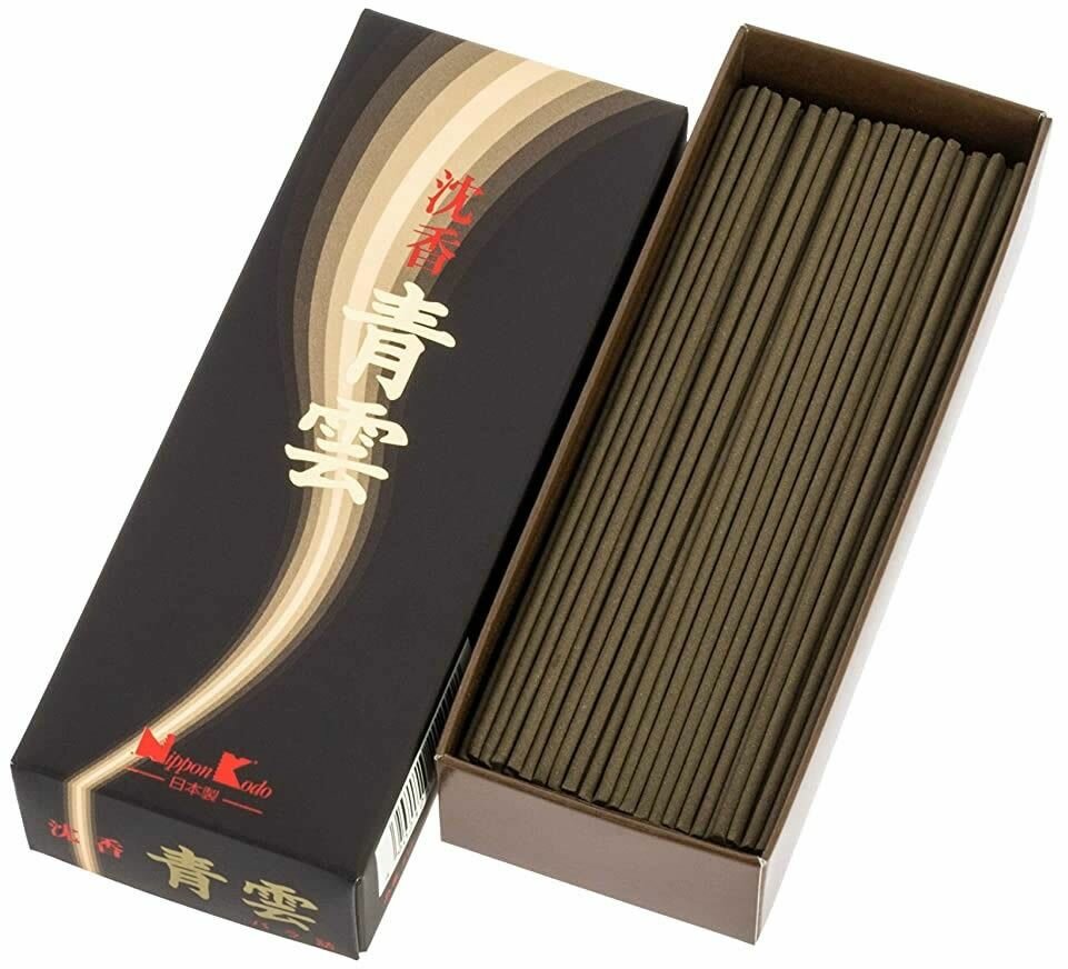 Благовоние Jinkoh Seiun Aloeswood (джинко, алойное дерево), 200 палочек по 14 см