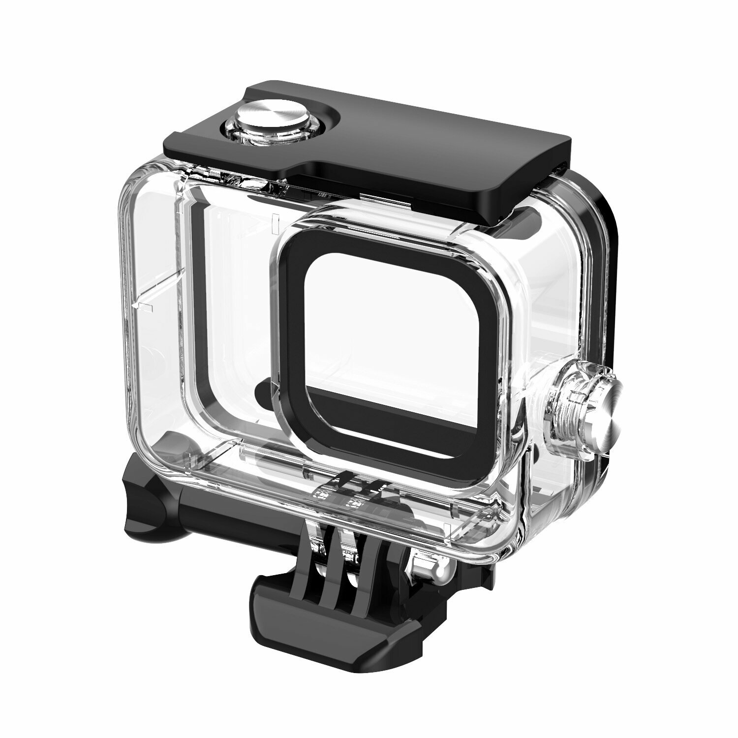 Чехол-корпус-аква-бокс MyPads для портативной спортивной экшн-камеры GoPro HERO9 Black Edition черного цвета