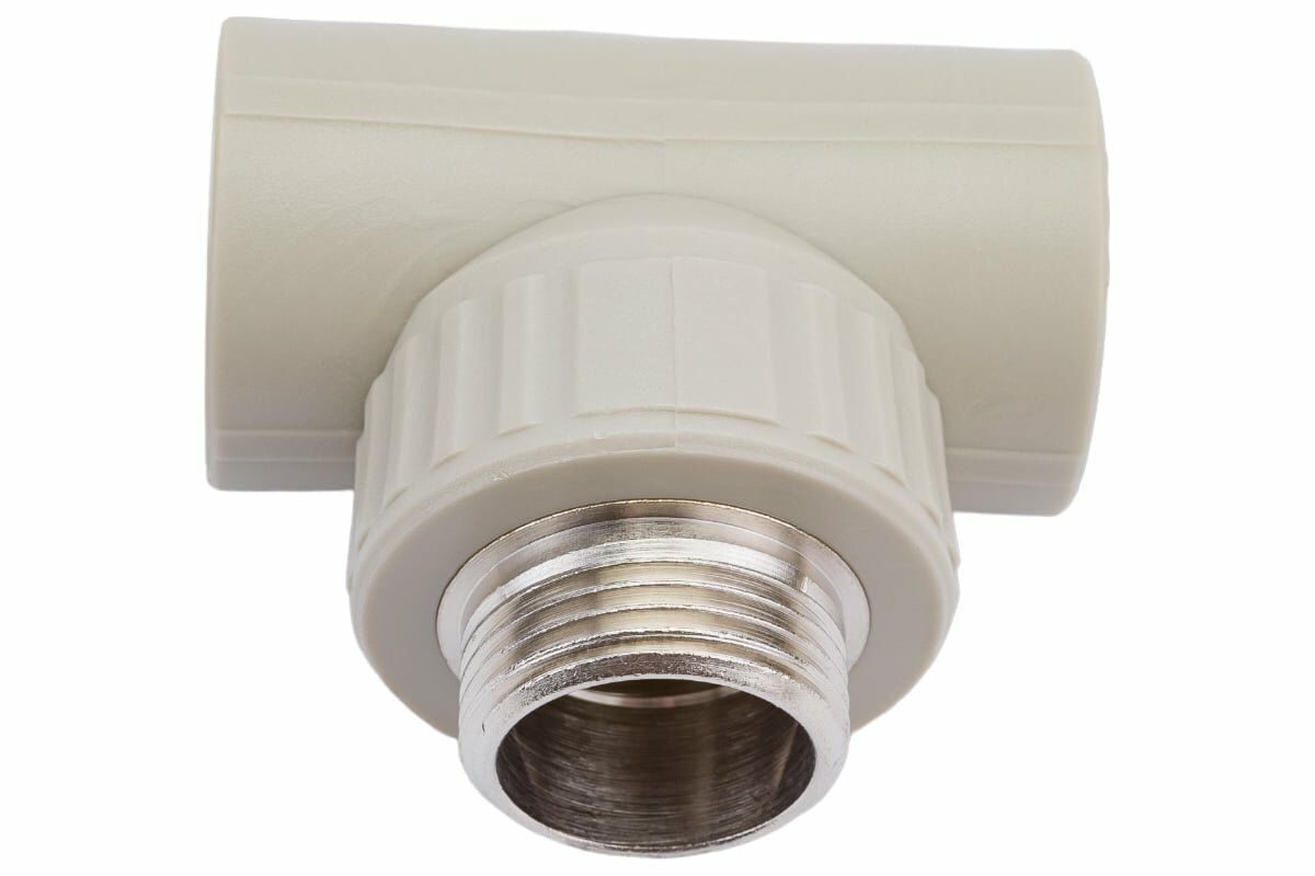 VALFEX тройник комбинированный с наружной резьбой PP-R серый 32 мм x 1' для водоснабжения
