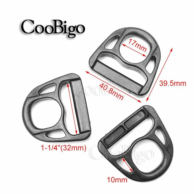 2 шт. D-образные пряжки CooBigo 32mm