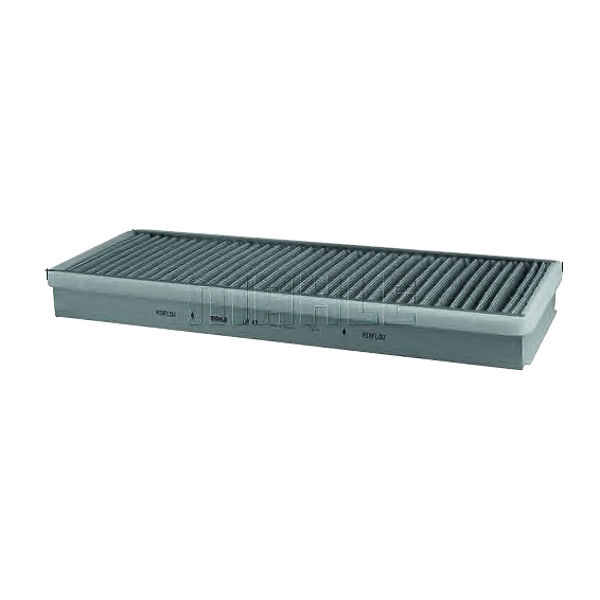 KNECHT LA43 (0008301218) воздушный фильтр кабины / печки 132x378x40\mb actros (версия для стройтехники