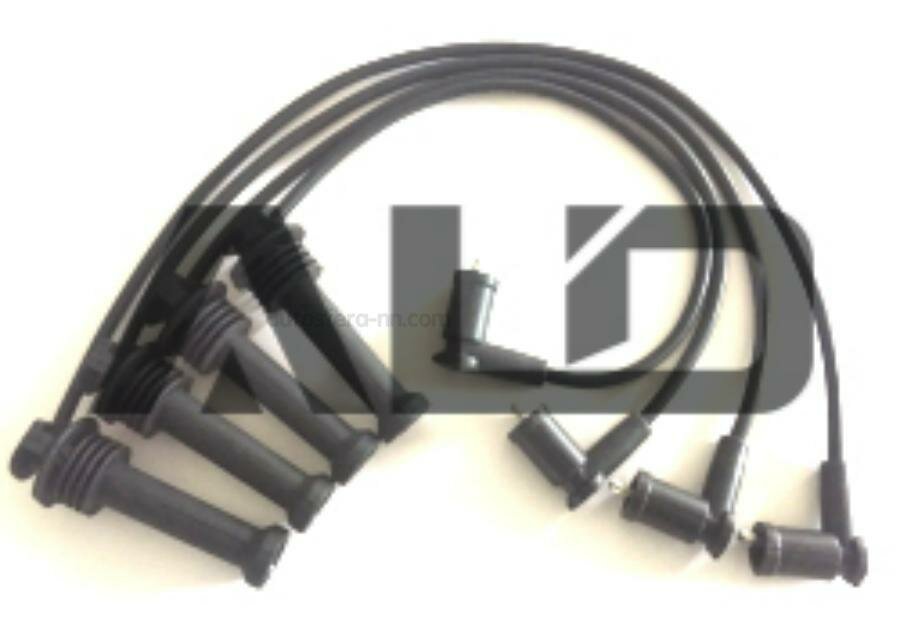 ALD A12031 Комплект проводов (черный силикон), Ford Fiesta/Focus/Fusion, Mazda 2/6 1.25-1.6 95>