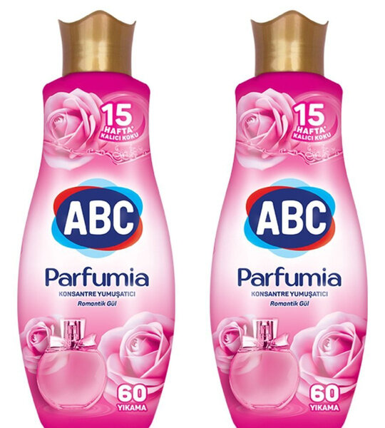ABC кондиционер ополаскиватель парфюмированный романтическая роза 2х1440 мл.
