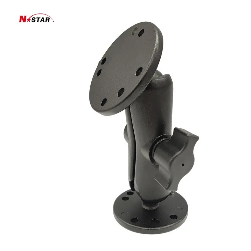 Крепление N-Star шары 25 мм (1") две круглых площадки, муфта 95 мм, алюминий (NS-BRB-B9-BRB)