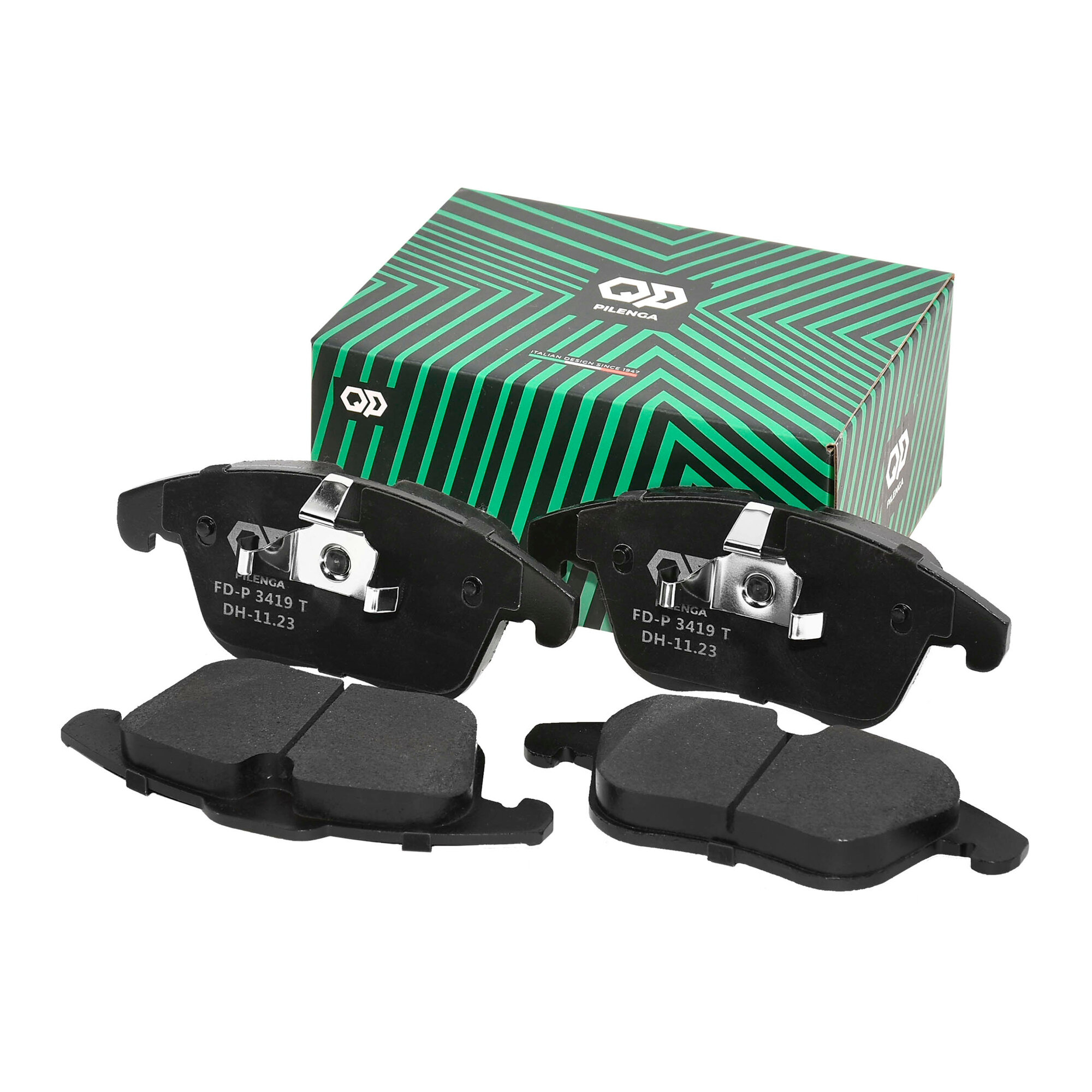 Колодки тормозные дисковые для FORD MONDEO, GALAXY, S-MAX / LAND ROVER DISCOVERY, RANGE ROVER, передние / Pilenga FD-P 3419 T