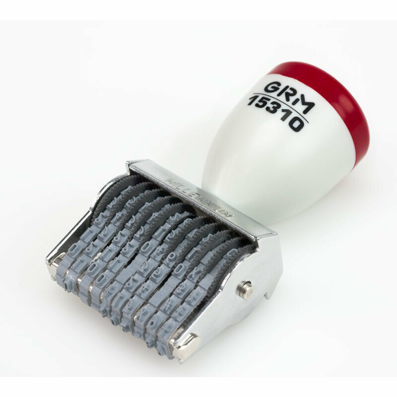 GRM 15310 нумератор ленточный, 10 разрядов, высота шрифта 3 мм