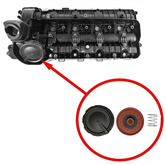 Мембрана клапанной крышки BMW E65 745d M67N 11127792420, 11127792426