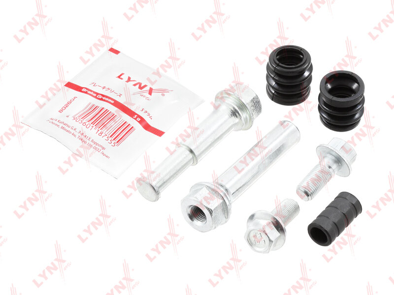 Комплект направляющих тормозного суппорта переднего (направляющая Ø 14 mm) LYNXauto BC-2151. Для: Infiniti, Инфинити, FX(S50/S51) 02> / G(V36) 06> / Q