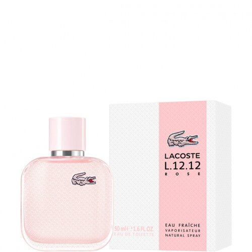 Женская туалетная вода Lacoste L.12.12 Rose Eau Fraiche 50 мл
