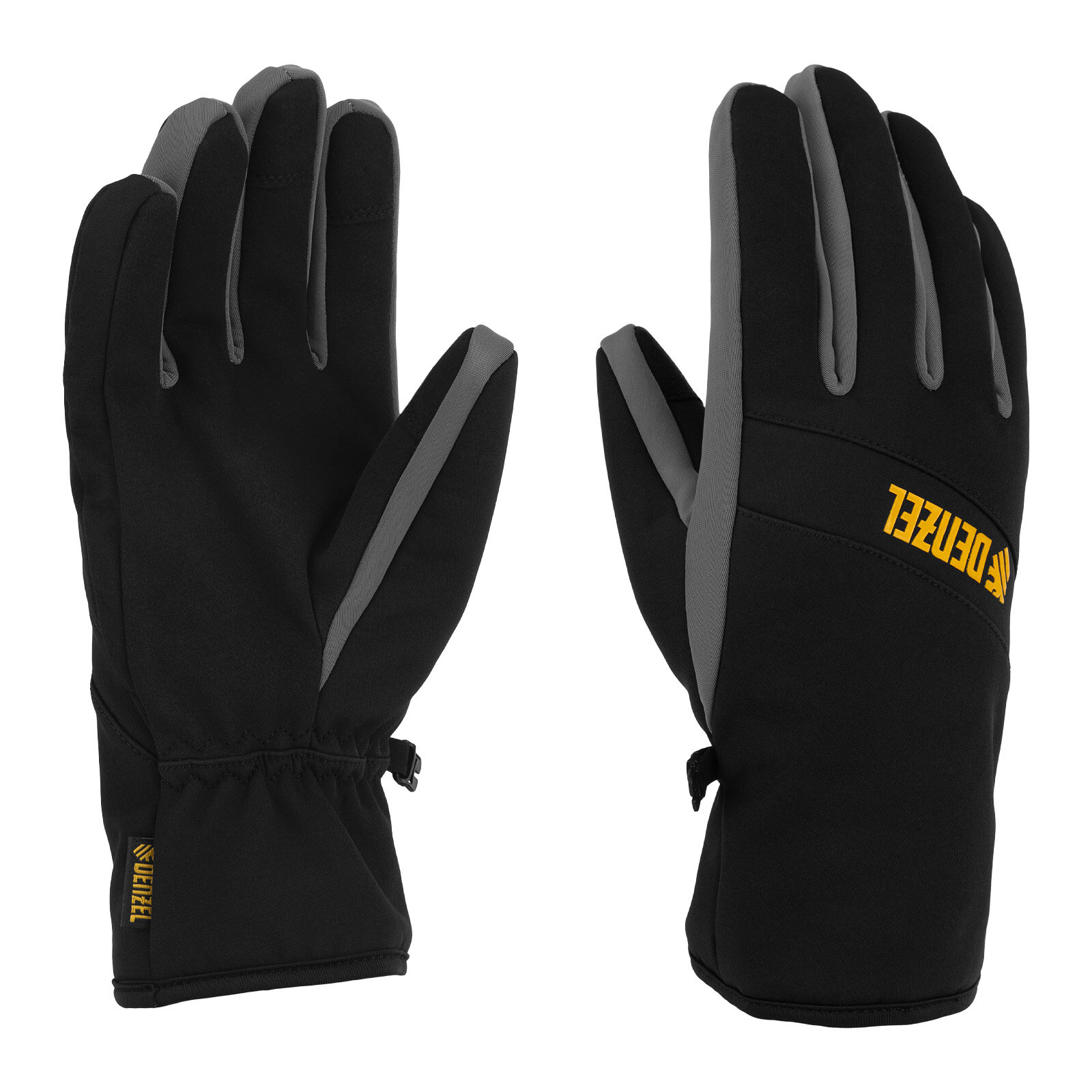 Перчатки универсальные, двойные, работа с сенсорным экраном, размер 9 Denzel 68090