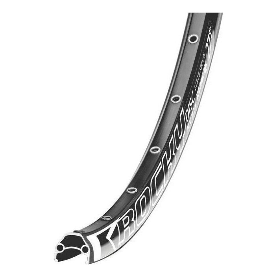 Обод 29” Remerx “ROCKY DISK”, 622x22, 32 спицы, a/v, 604 гр двойной, пистонированный, черный.