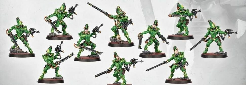 Warhammer 40000 Миниатюра Striking Scorpion монолитные