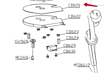 Сепаратор для тэна Lelit CD621