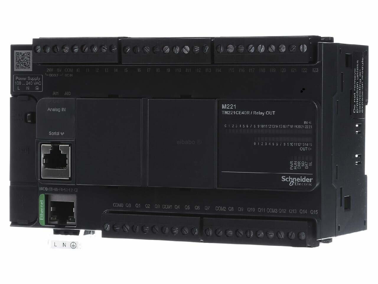 Контроллер Schneider Electric M221-40IO TM221CE40R реле Ethernet