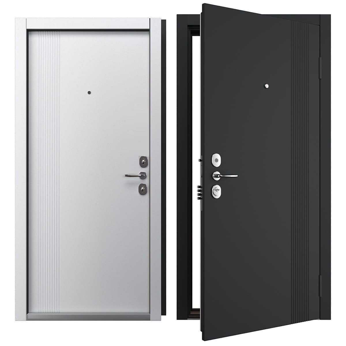 Входная дверь в квартиру - Премиум № 3. Сталь - 3 мм. Полотно - 110 мм. Повышенная шумоизоляция. Правая. 2080*980