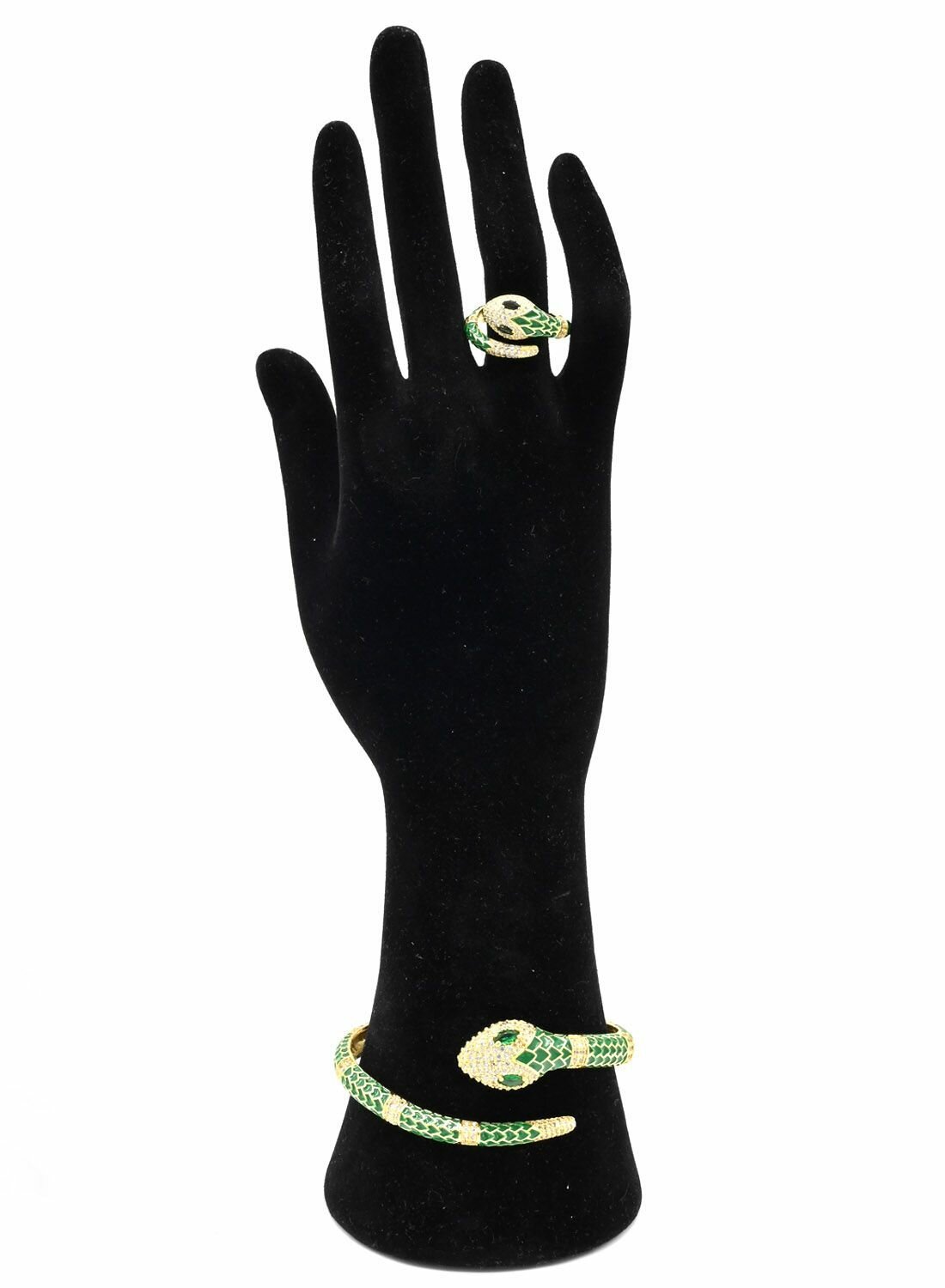 Комплект бижутерии, фианит, искусственный камень