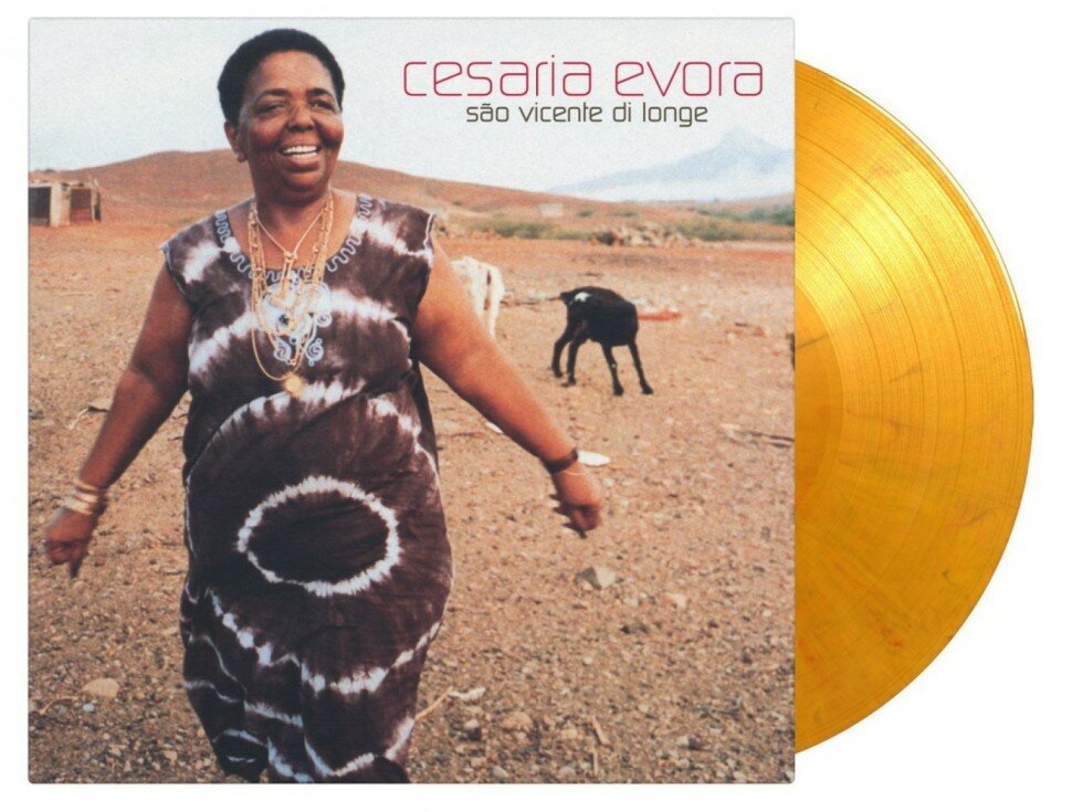 Cesaria Evora - Sao Vicente Di Longe (color) (LP)