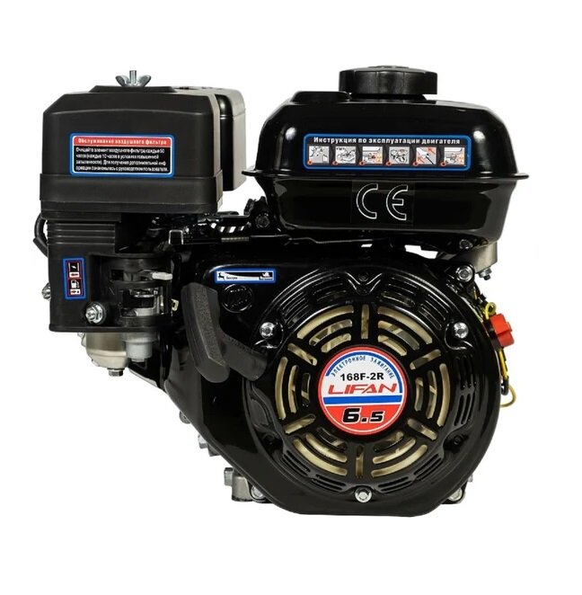 Двигатель бензиновый LIFAN 168F-2R (6,5 л. с.)