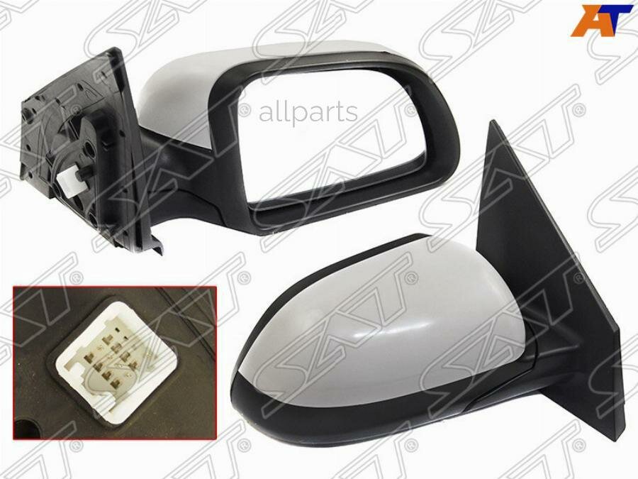 SAT ST-KA48-940-1 Зеркало Kia Rio 16-22 / Rio X-Line 17-22 (Справа/ Обогрев/ Регулировка/ 5 контактов)