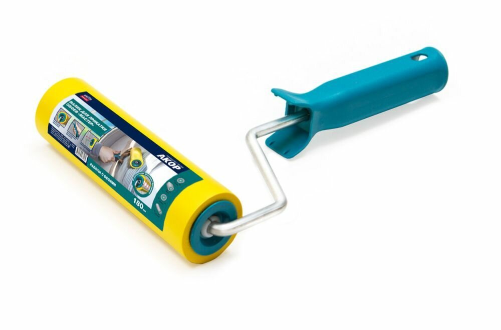 Акор мастер валик резиновый для прикатки обоев D8мм L180 мм