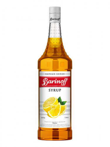 Сироп Barinoff Лимон, стекло, 1л