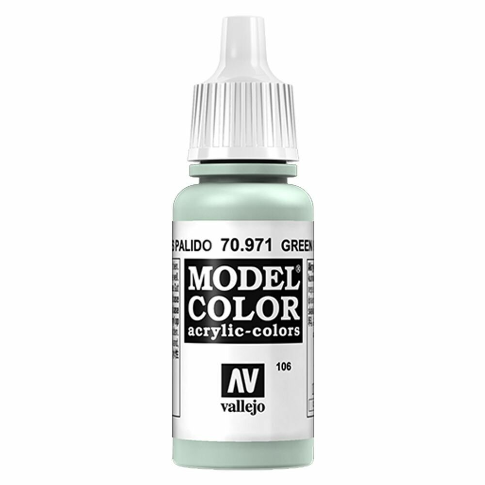 Краска акриловая Vallejo MODEL COLOR 17ML. GREEN GREY 70.971