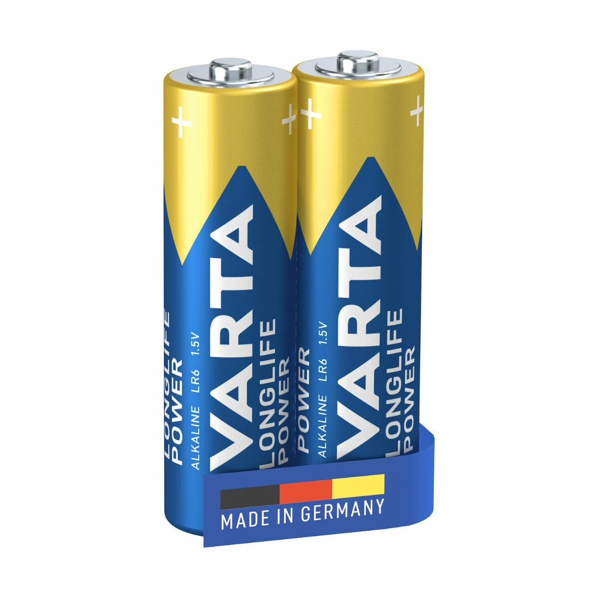 Батарейки VARTA LONGLIFE POWER AA / LR6 , пальчиковые, блистер, 2 штуки