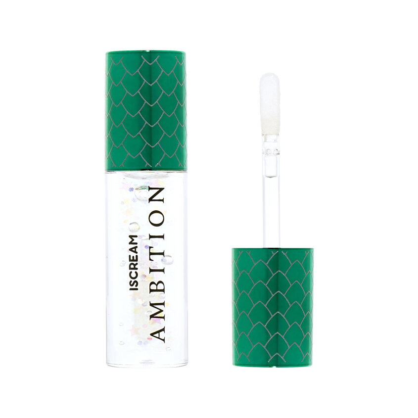 Масло для губ ISCREAM AMBITION оттенок 01 серебро