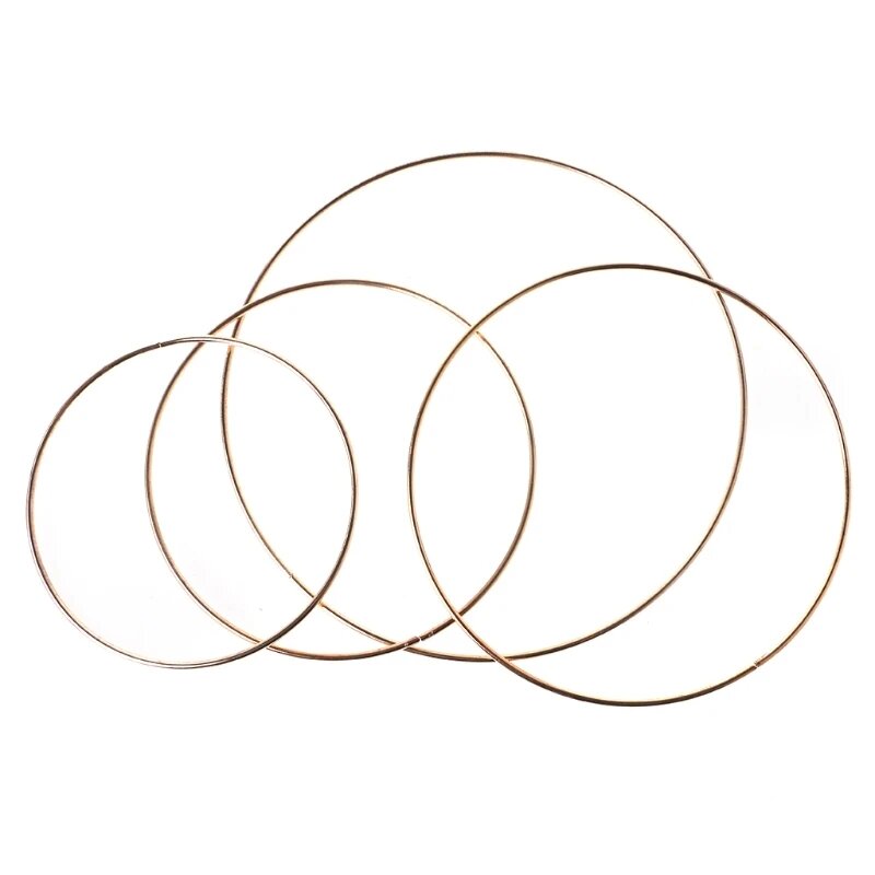 Металлические кольца OOTDTY для ловцов снов