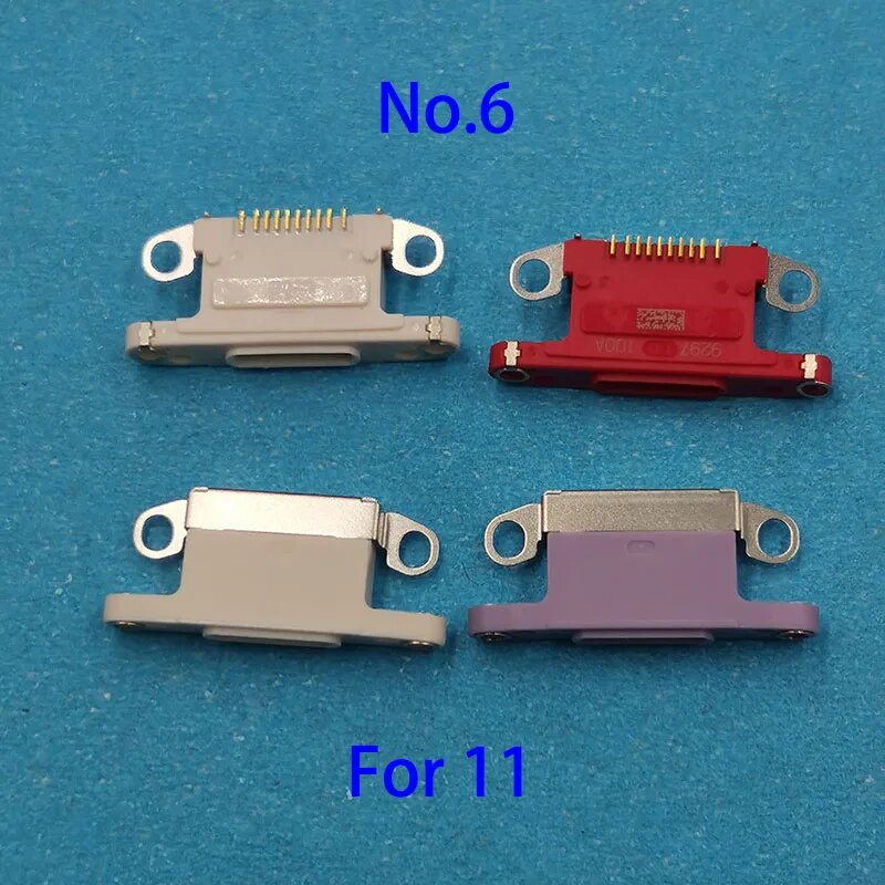 5 шт, USB-разъём для зарядки Iphone 15 14 13 12 11 Pro Max Mini X XS XR 8 8P 7 7P Plus 5pcs No6--11