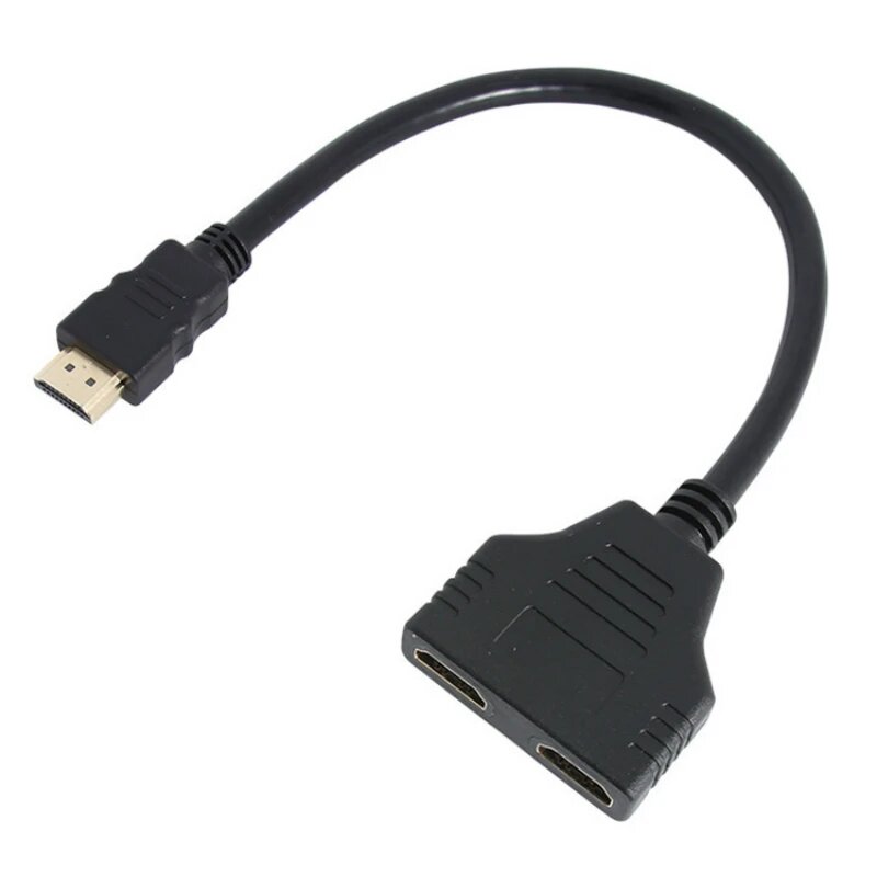 HDMI кабель разветвитель 1x2