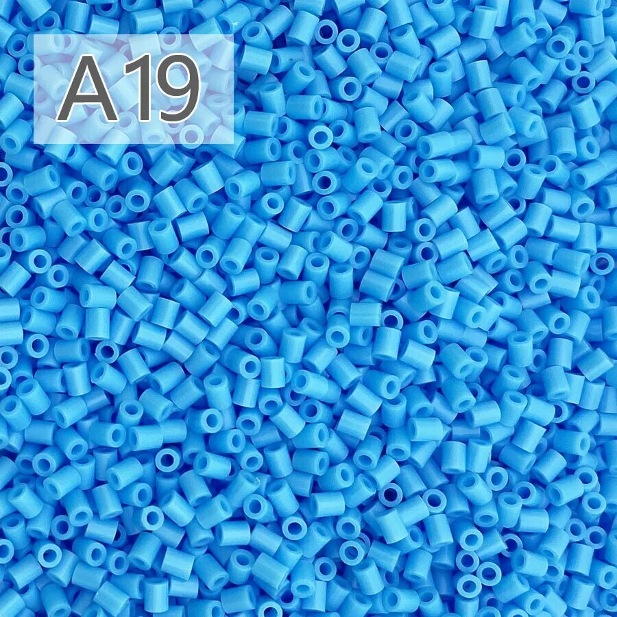 Бусины PUPUKOU 2,6 мм 1000 шт, 84 цвета Синий, A19