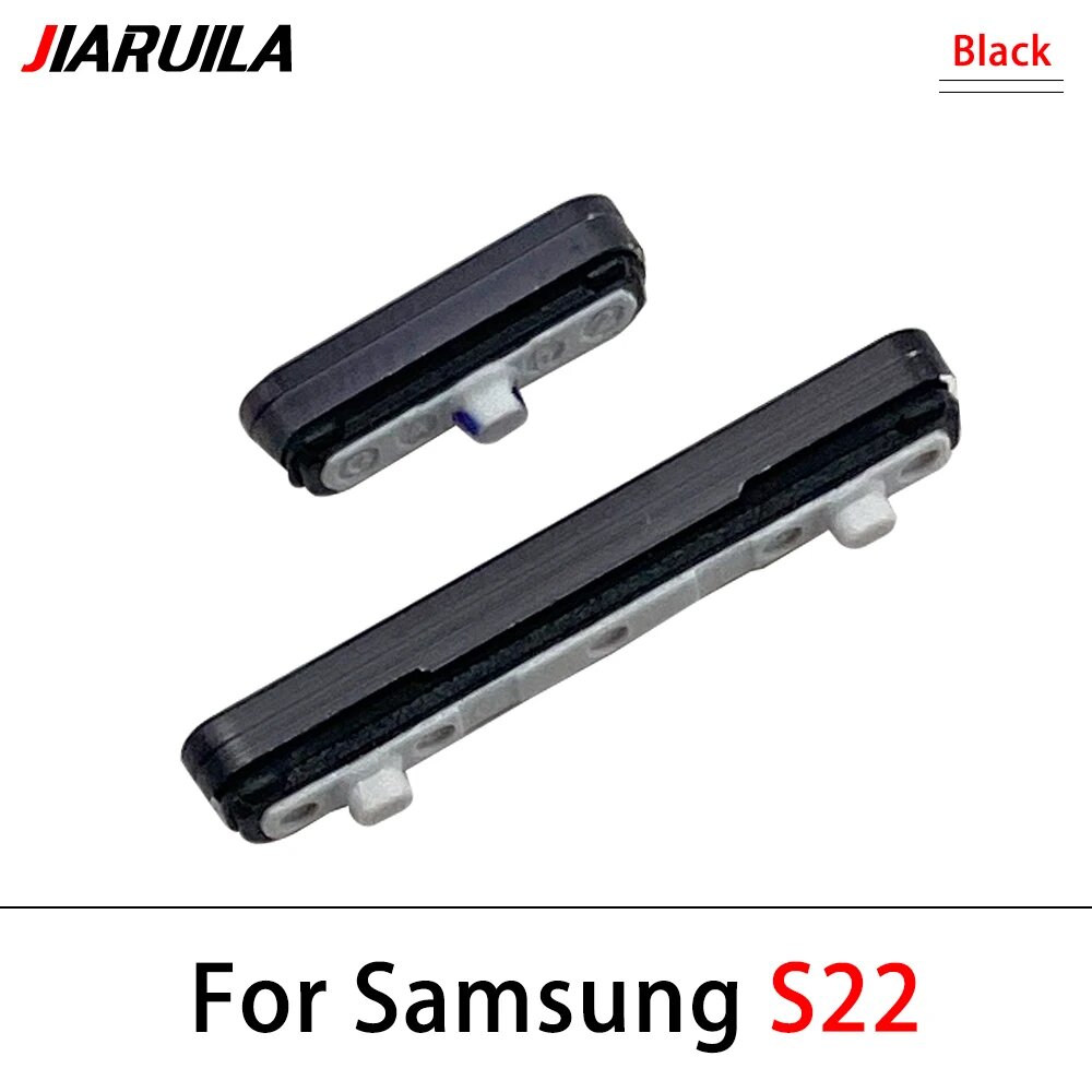 Новая боковая кнопка громкости + кнопка включения/выключения питания, запасная часть для S22 Black
