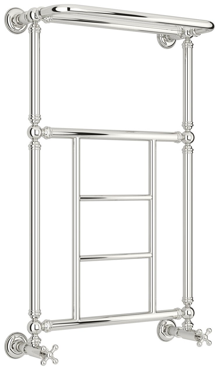 Полотенцесушитель водяной Сунержа Ренессанс 1452 860x500 с полкой. Без покрытия 00-0282-8650