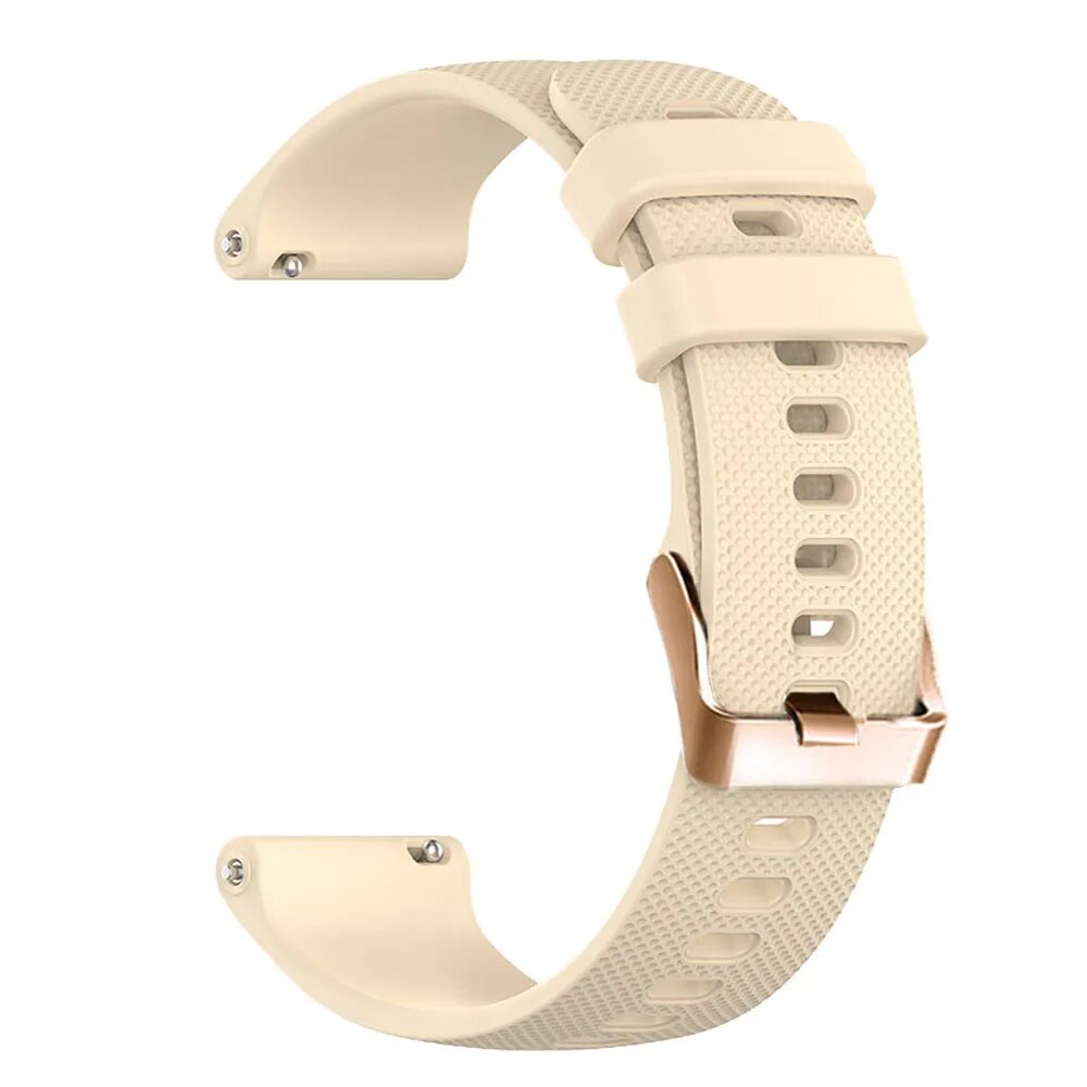 Ремешок для Huawei Watch GT 4, 18 мм, силикон, бежевый