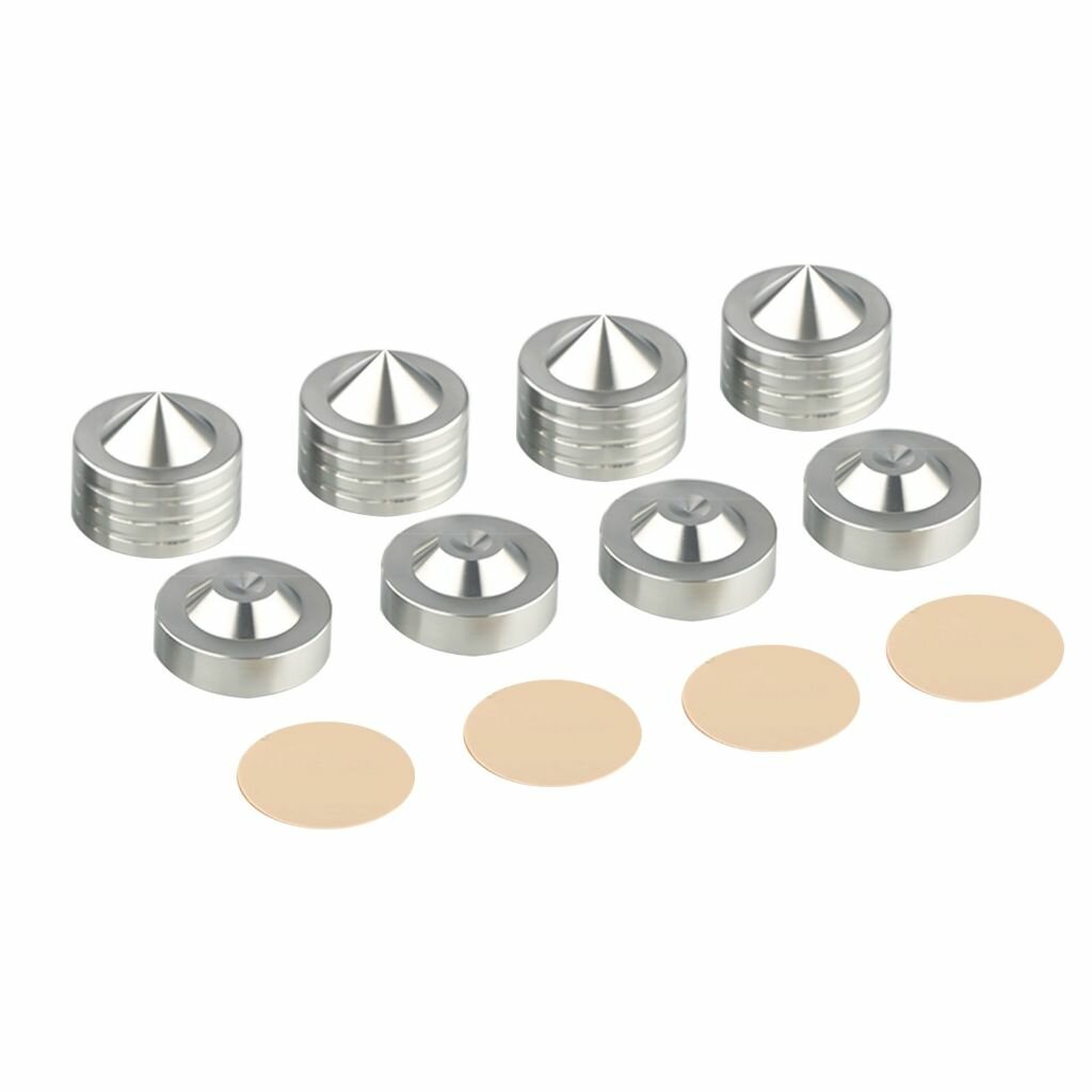 1 коробка Hifi Foot Nail Pad 304 Терминал с усилителем штатива из нержавеющей стали.