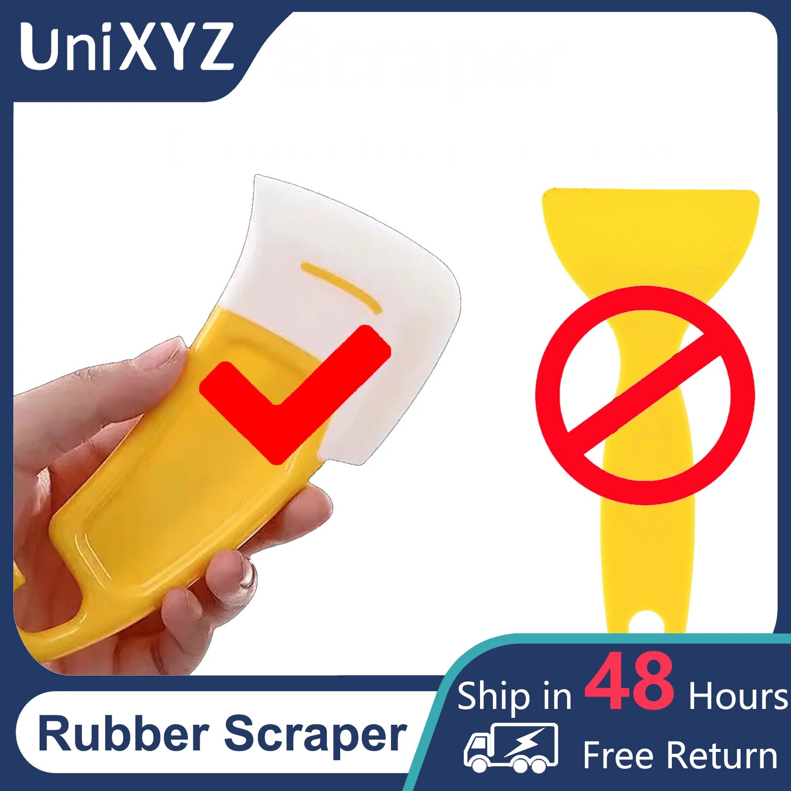 Resin Tank Cleaning Scraper UniXYZ