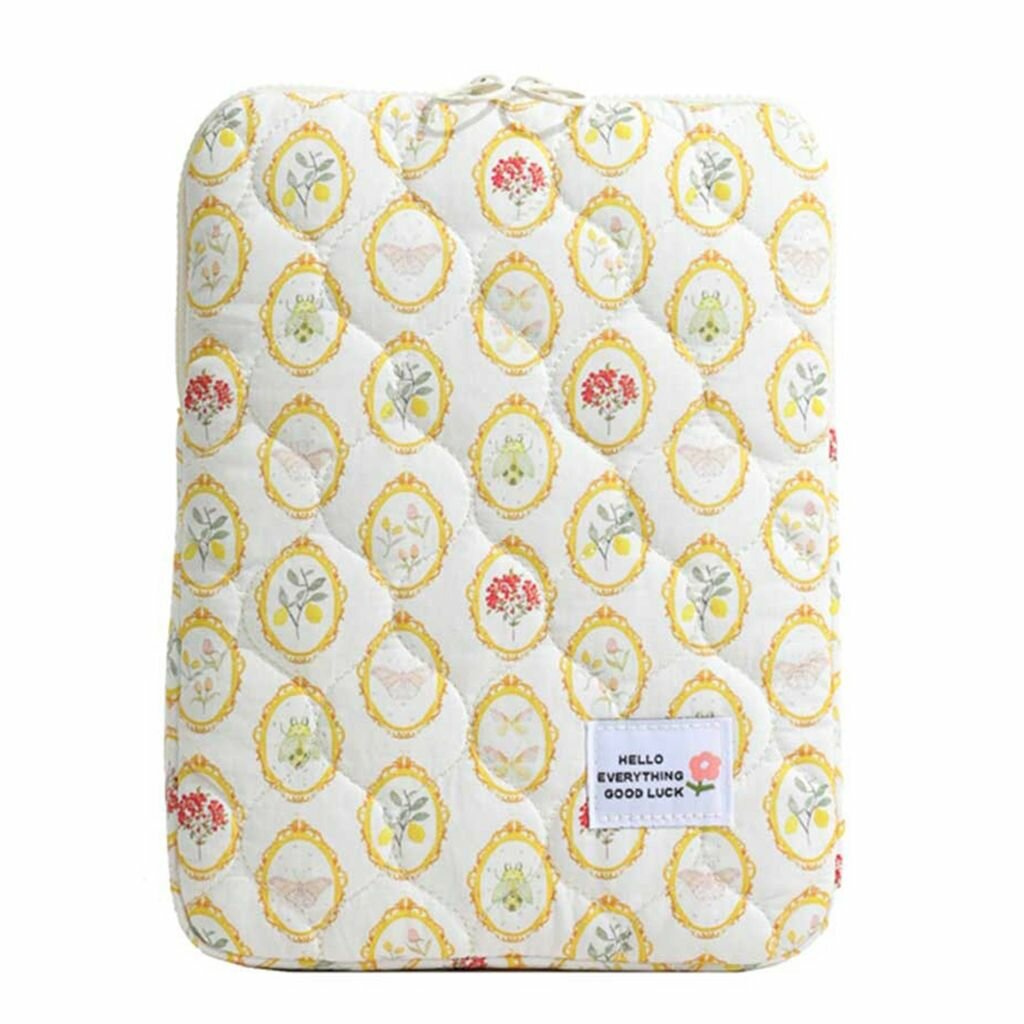 Чехол для ноутбука с цветочным узором, противоударный чехол компьютера, сумка планшета 11, 14, 15 дюймов