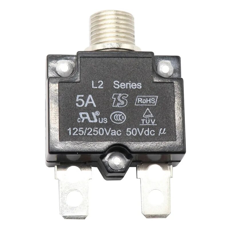 Предохранитель L2 Series 5A 125/250Vac 50Vdc Gold
